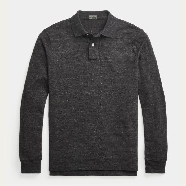 Custom Slim Long-Sleeve Polo – JA uniforms