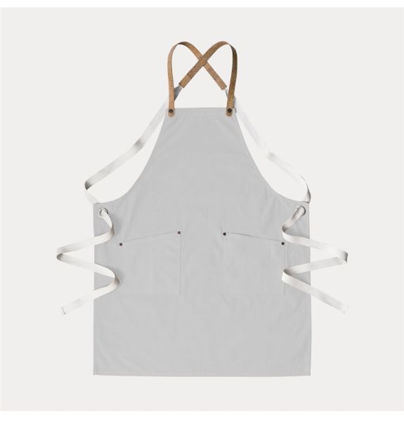 STUDIO APRON WITH CORK STRAPS – JA uniforms