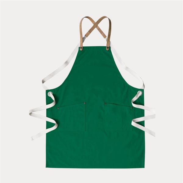 STUDIO APRON WITH CORK STRAPS – JA uniforms
