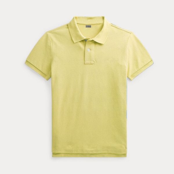 Slim Fit Cotton Mesh Polo – JA uniforms